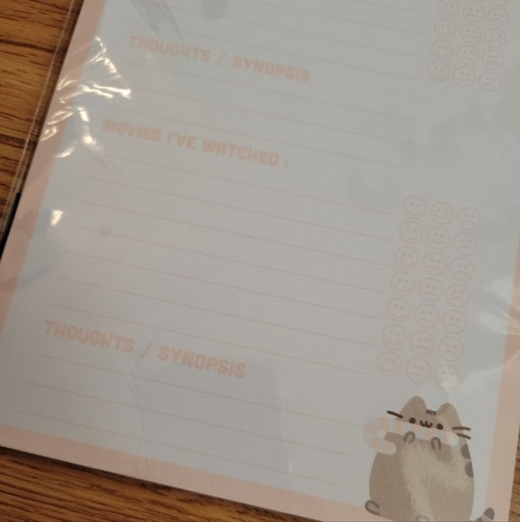 Pusheen | Office | Pusheen Movie Checklist Notepad | Poshmark